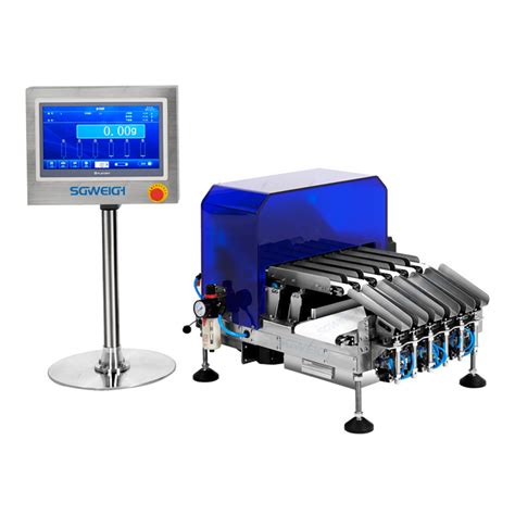 Bags Pouches Multi Row Mini Checkweigher Weight Inspection Conveyor