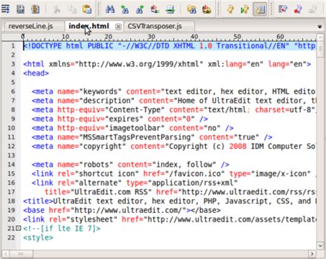Vertical And Horizontal Split Window Text Editing In UltraEdit For Linux