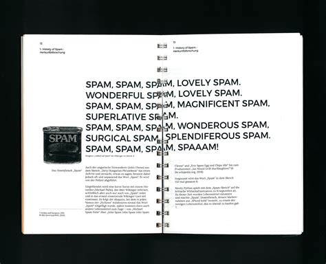 Spam Me Thesis And Documentation Book Behance