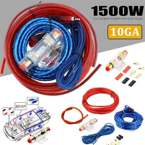 Speaker Audio Mobil Kit Kabel Kabel Amplifier Speaker Subwoofer