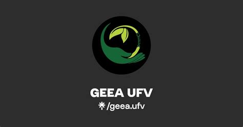 GEEA UFV Instagram Linktree
