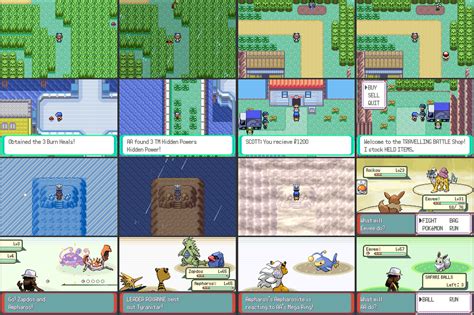 Nds Custom Gen 5 Style Map Running On Hgss Pokemonromhacks