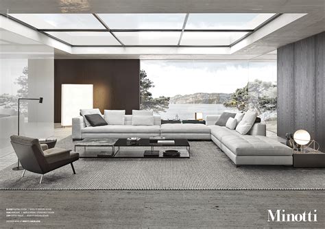 Minotti Connery Horizonte Sofa A By Minotti Dimensiva 3d Models Of