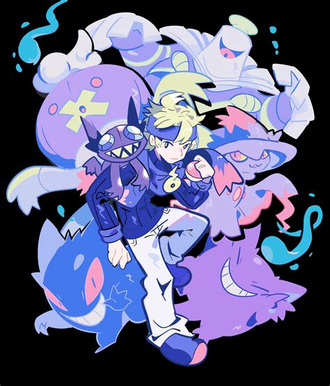 Gengar Mismagius Morty Sableye Drifblim And 1 More Pokemon And 1