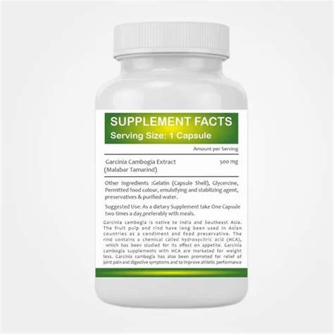 Garcinia Cambogia Capsule 500 Gm At Rs 75bottle In Jaipur Id