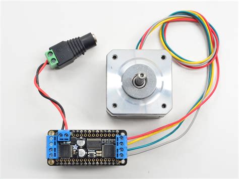 Using Stepper Motors Adafruit Stepper Dc Motor Featherwing Adafruit Learning System
