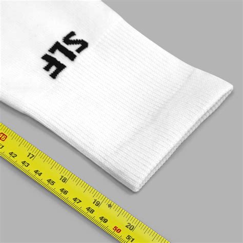 Basic White Scrunchie Sock Extensions Sleefs