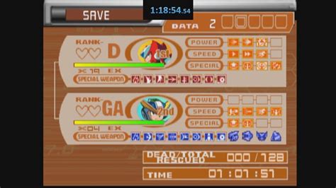 Speedrun MegaMan X7 록맨X7 N s Edition HARD 100 1 18 54 YouTube