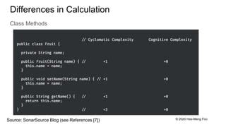 Cyclomatic And Cognitive Complexity PPT