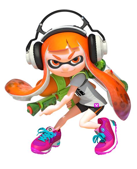 カートゥーン キャラクター 小学校 イラスト スプラトゥーン