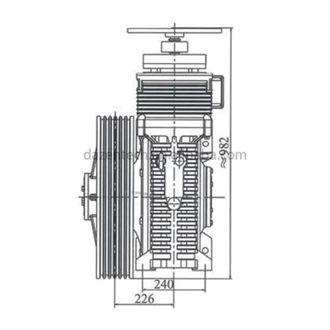 Torin Pmg240 7500kg Load Pm Elevator Traction Machine Geared