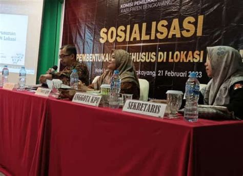 Kpu Bengkayang Sosialisasikan Pembentukan Tps Khusus Pemilu 2024