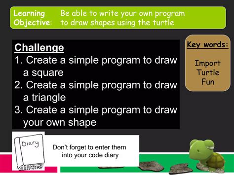 Lesson Python Turtle Pptx Reptiles Pets