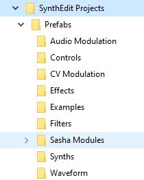 Category Prefabs Synthedit Help And Tutorials