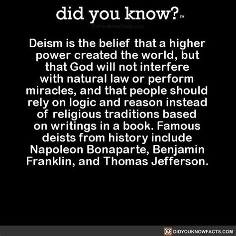 A Logical Belief Deism Interesting Logic Belief Share The Knowledge