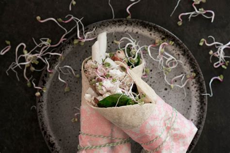 Orientalischer Wrap Kleine Köstlichkeit Die Nach Ferien Schmeckt