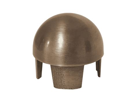 Model 730 Antique Brass Domed End Cap Esp Metal Products And Crafts