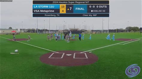 La Storm 11u Vsa Metaprime 20240302 Youtube