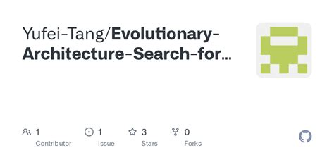 github yufei tang evolutionary architecture search for graph neural