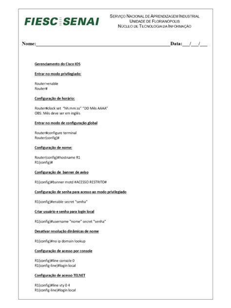 Comandos Ios Cisco Comandos Ios Cisco Pdf