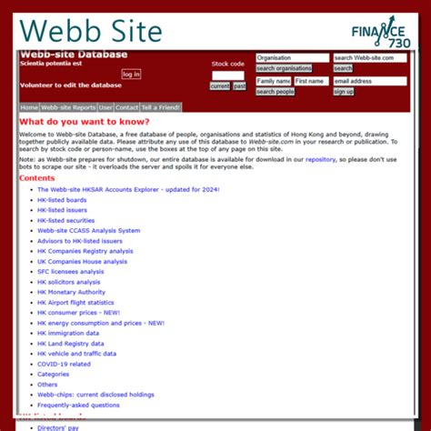 香港初創創辨人還原webb Site網站 承諾不圖利 Finance730