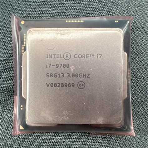 Used Intel Core I7 9700 300ghz 8 Core 12mb Lga 1151 Cpu Srg13 Cpu