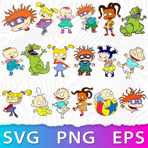 Black Chuckie Rugrats Svg Inspire Uplift