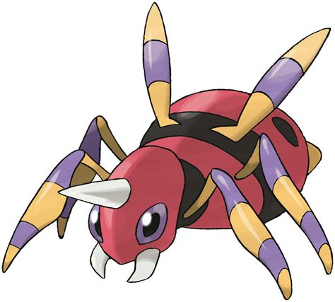 Ariados Pokédex Stats Moves Evolution And Locations Pokémon Database