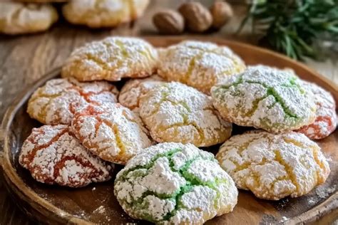 Cake Mix Crinkle Cookies Recipe Recipestasteful Were The Secret
