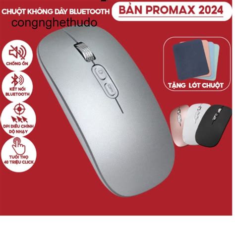 Chuột Không Dây Bluetooth M103 Wireless Tự Sạc Pin Siêu Mỏng Không ồn