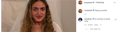 كنزي عمرو دياب تواجه انتقادات بسبب صورها في الهالووين خبر في الفن