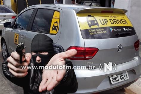 Motorista de aplicativo tem veículo tomado de assalto Módulo FM