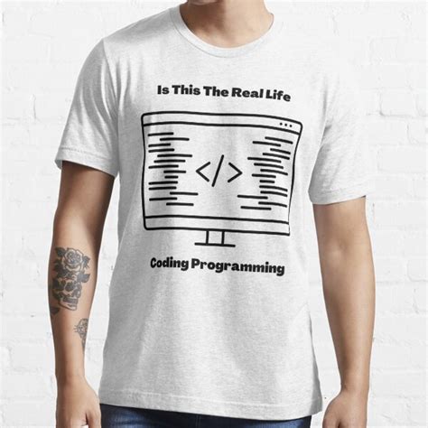is this the real life coding programming color t shirt for sale by
