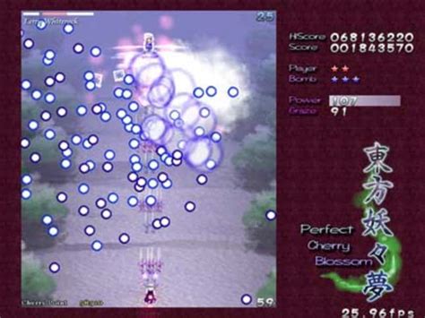 Touhou Youyoumu Perfect Cherry Blossom Screenshots And Videos Kotaku