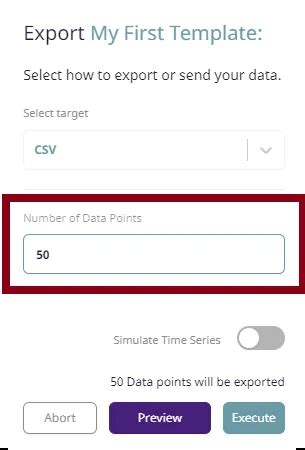 Exporting Data From DataMaker DataMaker Docs