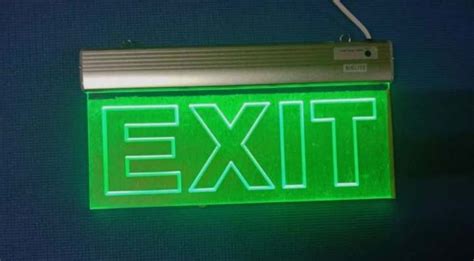Biglite Exit Signage Les 02 Modern Led Lighting Lazada Ph
