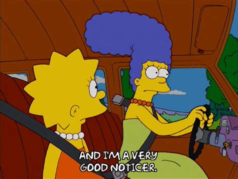 Observant Marge Simpson Lisa Simpson  Find On Er