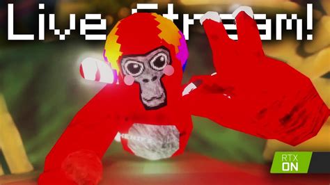 Rtx Gorilla Tag Live Minigames Youtube