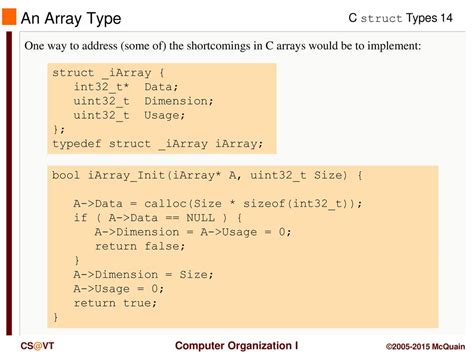 Struct Properties The C Struct Mechanism Is Vaguely Similar To The Java