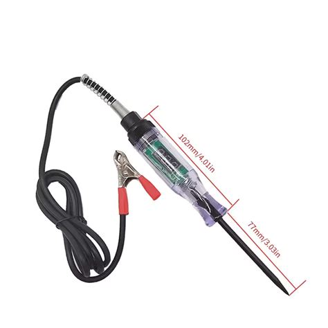 6 24v Led Test Light Circuit Checker Pen With Volt Meter