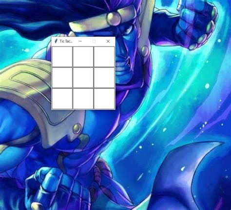 make for you a 3x3 tic tac toe game in tkinter python by mrbruh804 fiverr