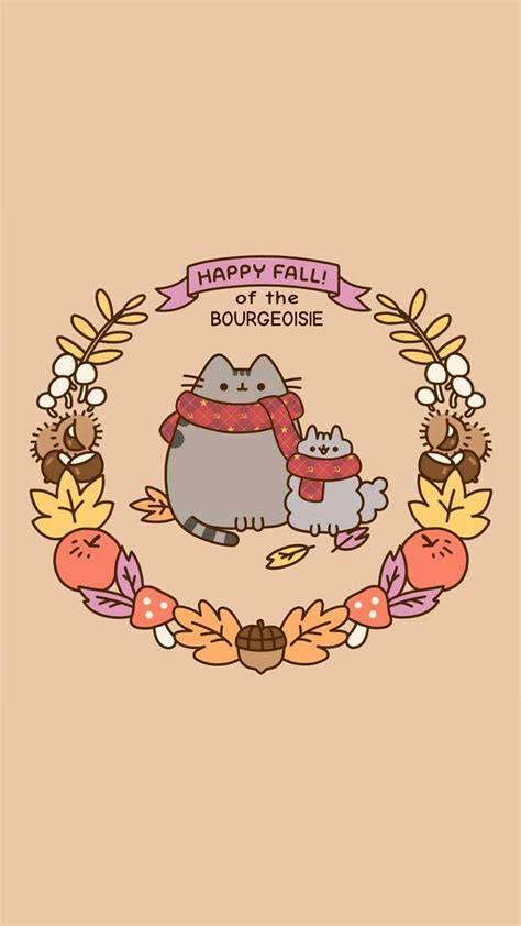 Pusheen Halloween Wallpaper