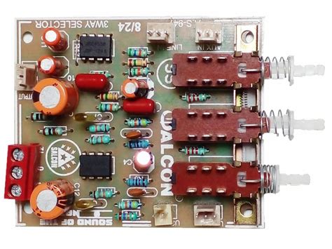 Salcon 3 Way Audio Amplifier Selector Switch Board 450 At ₹ 600piece
