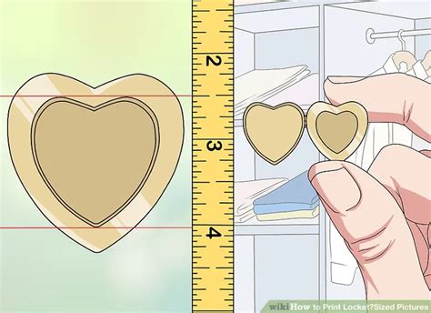 Heart Locket Photo Template Printable Calendars At A Glance
