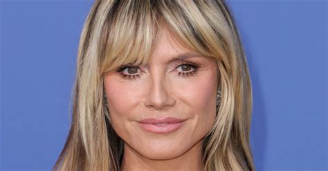 Heidi Klum En Culotte à Paillettes Ultra Voyante Le Top Model De 50