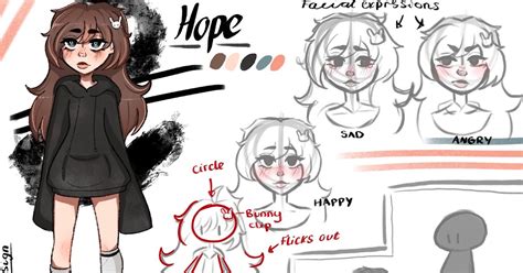 っ っ ♥ Hope Character Design ♥