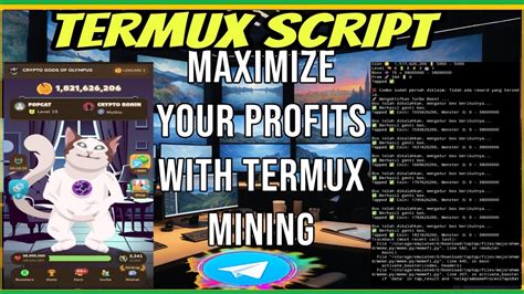 Script Termux Mining Telegram Earn Currency For Free YouTube
