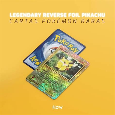 Carta Pokémon Rara Legendary Pikachu Reverse Foil Em Promoção Na