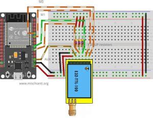 Ebyte Lora E Per Arduino Esp O Esp Wor Wake On Radio Del