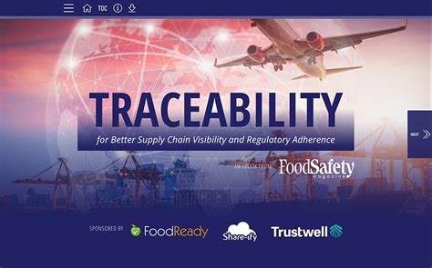 Ebook Traceability For Better Supply Chain Visibility And Regulatory Adherence Food Safety